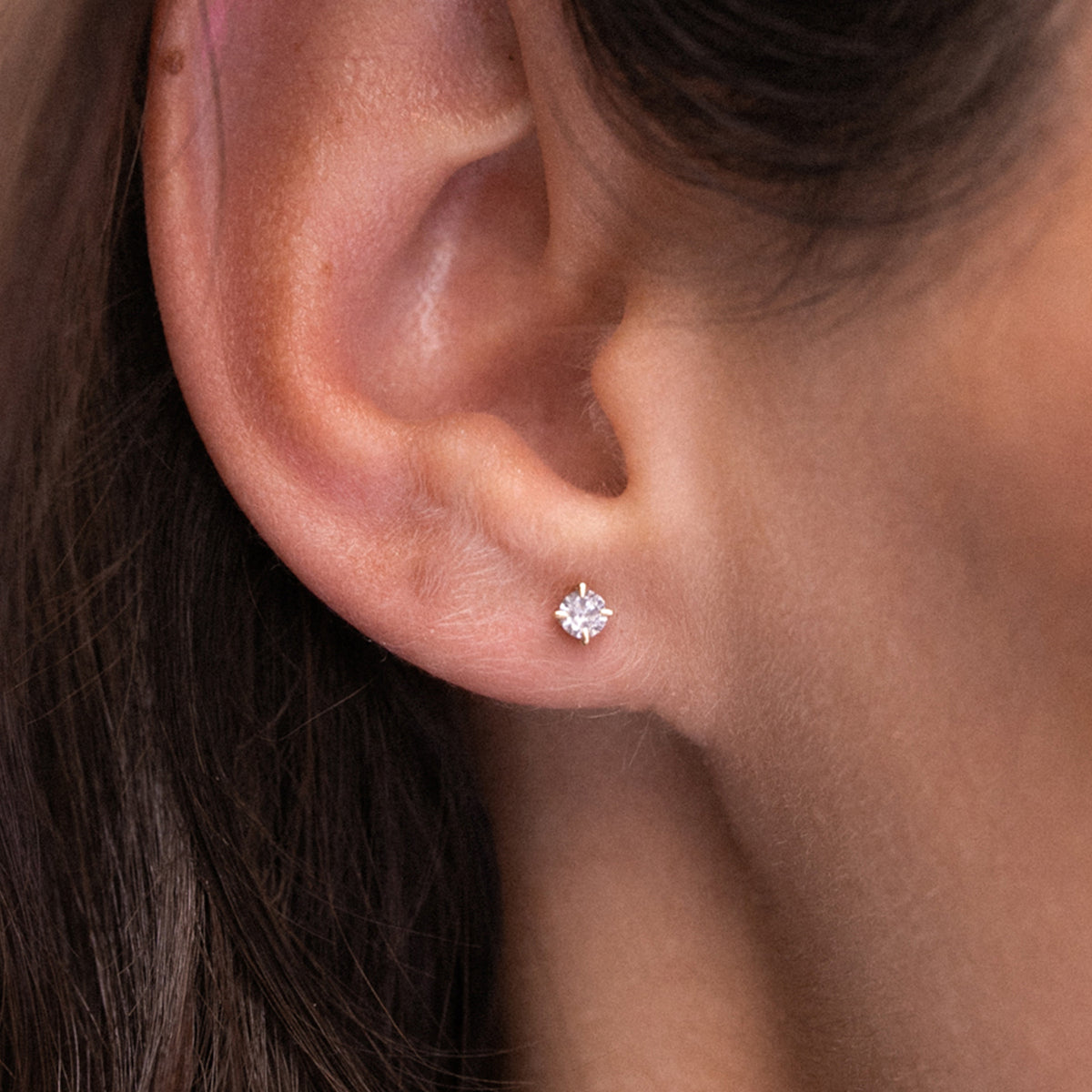 Diamond piercing studs store