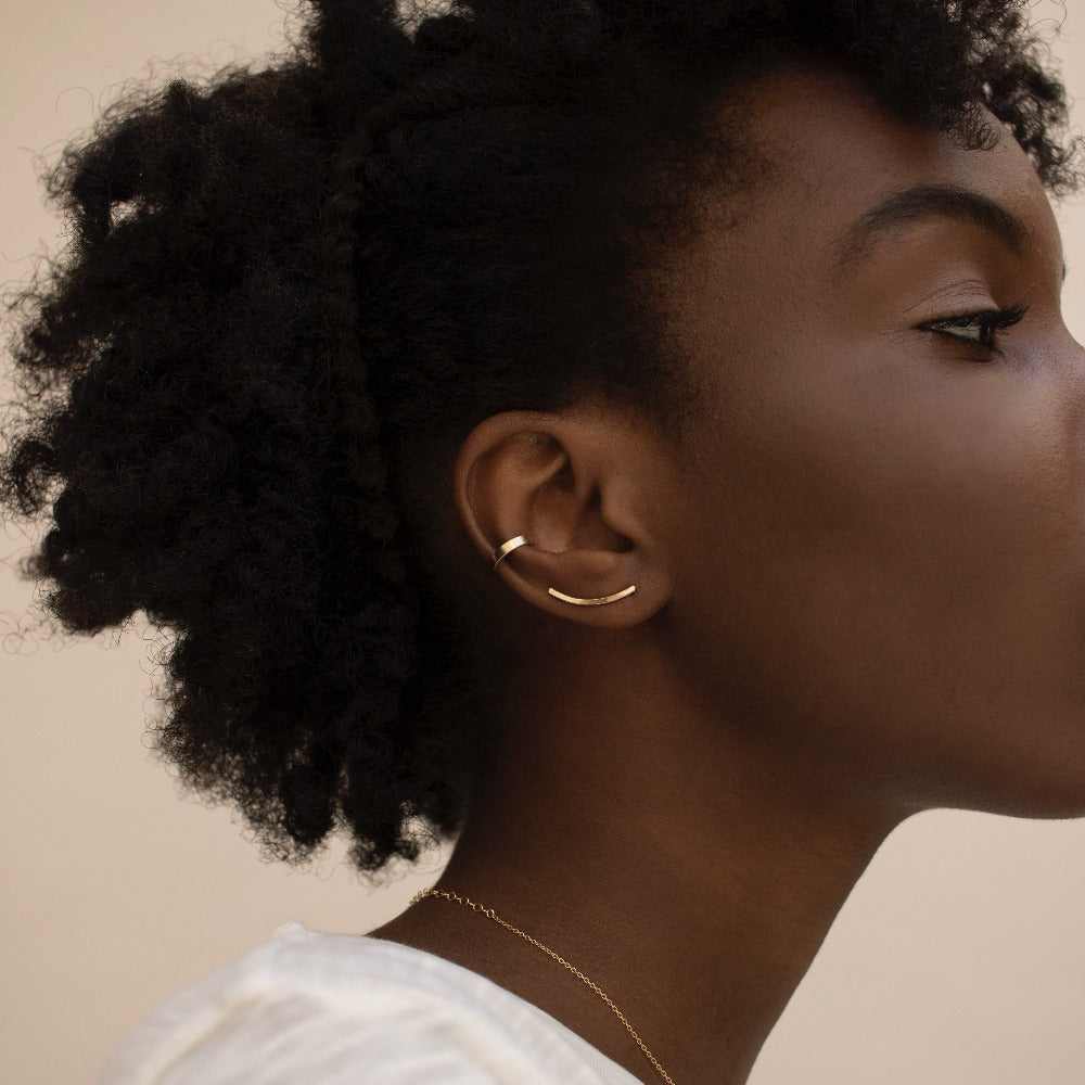 Bold Ear Cuff – Makaro Jewelry